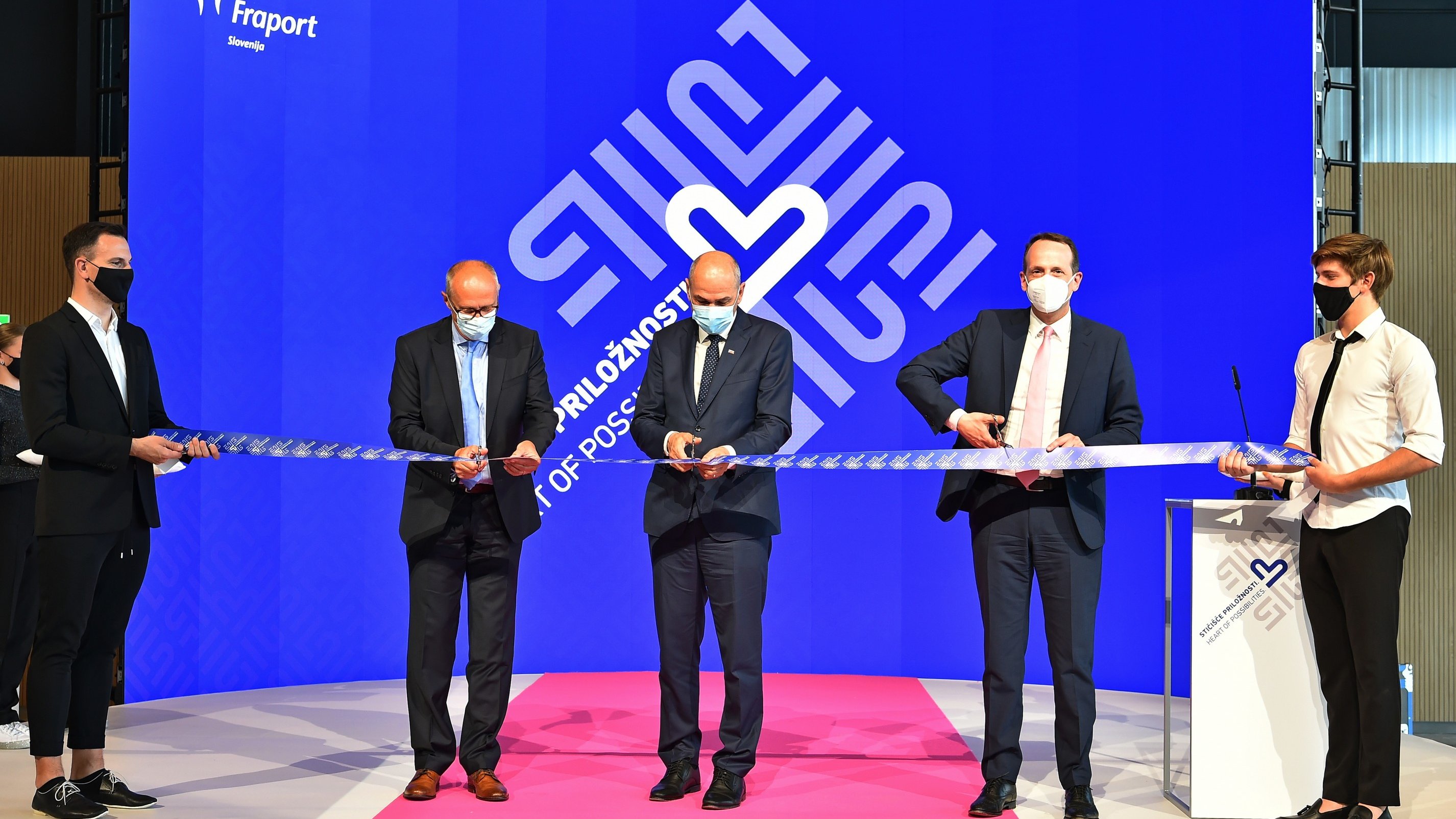 New passenger terminal opening ceremony